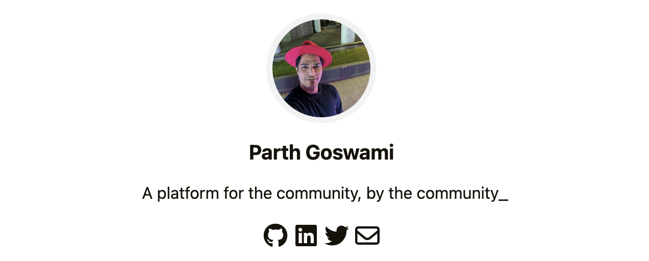 Parth's Blog - Parth Goswami